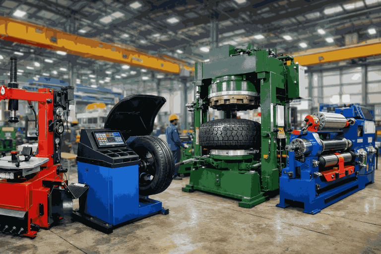 Tyre Machine Manufacturers in India | Tyre Manufacturing Machines